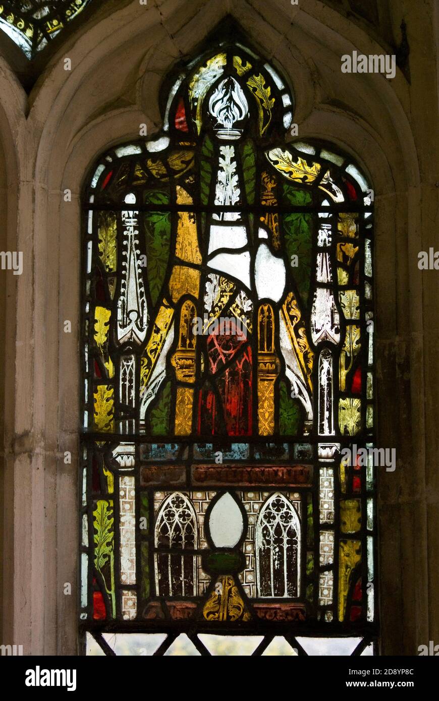 Stained glass mediaeval hi-res stock photography and images - Alamy