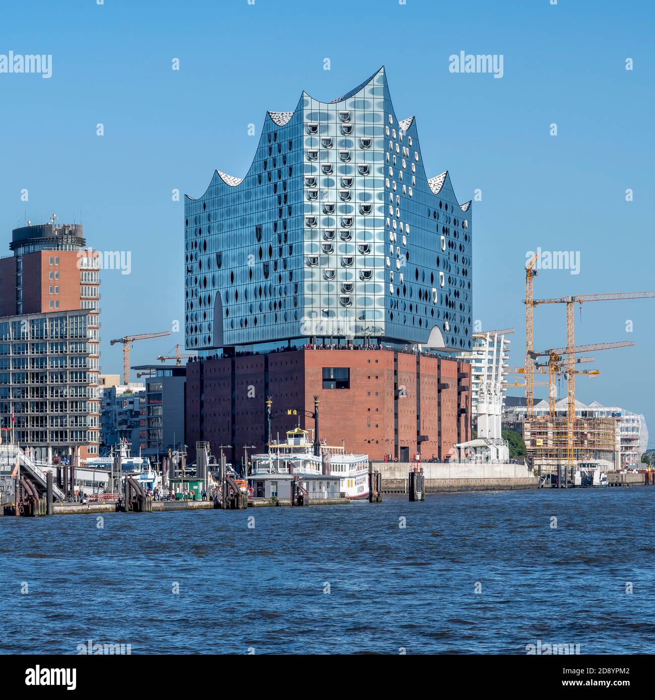 The Elbphilharmonie is a concert hall in the HafenCity quarter of ...