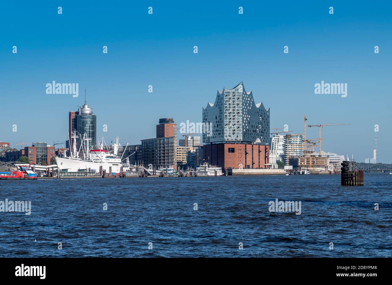 The Elbphilharmonie is a concert hall in the HafenCity quarter of ...