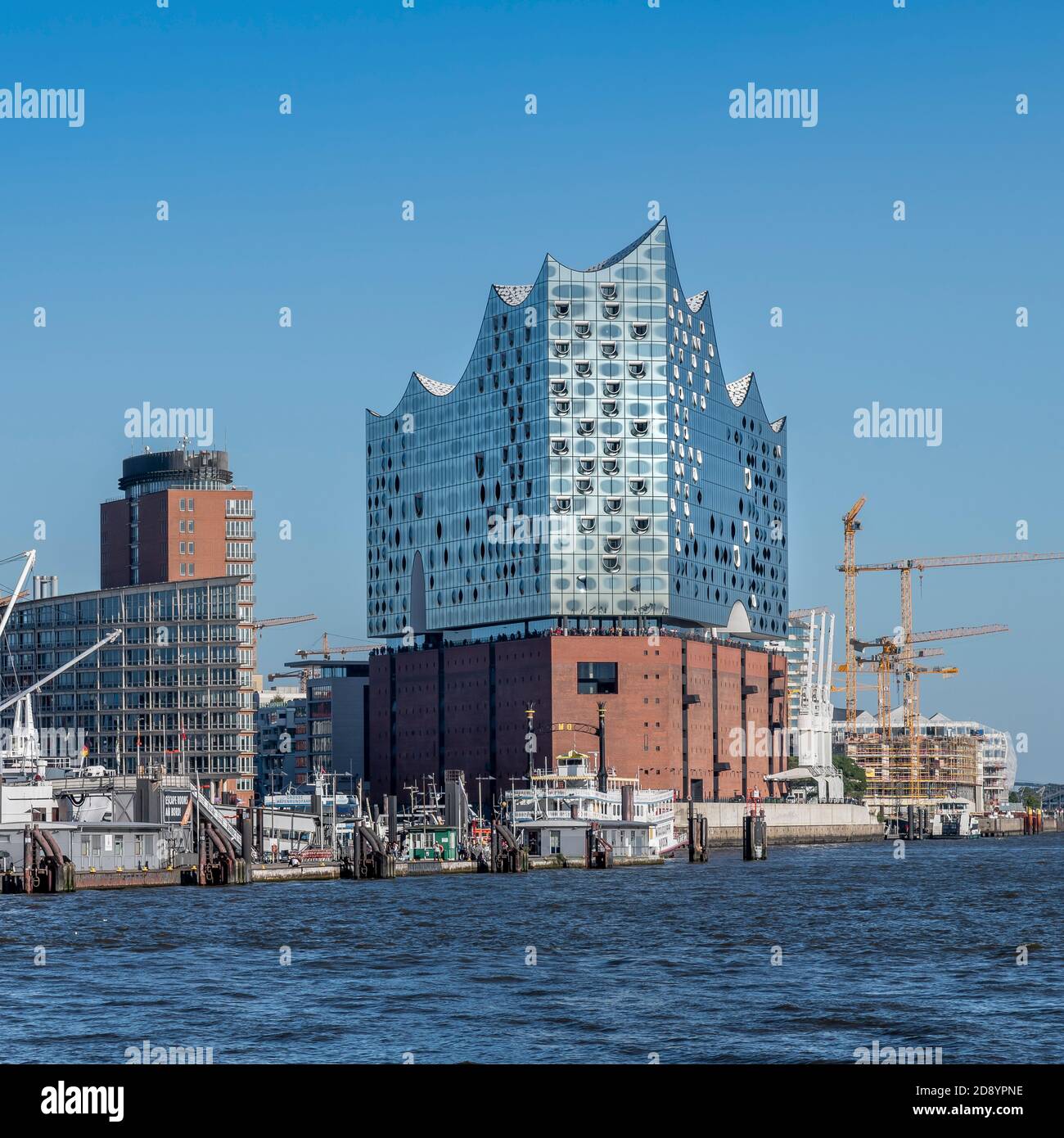The Elbphilharmonie is a concert hall in the HafenCity quarter of ...