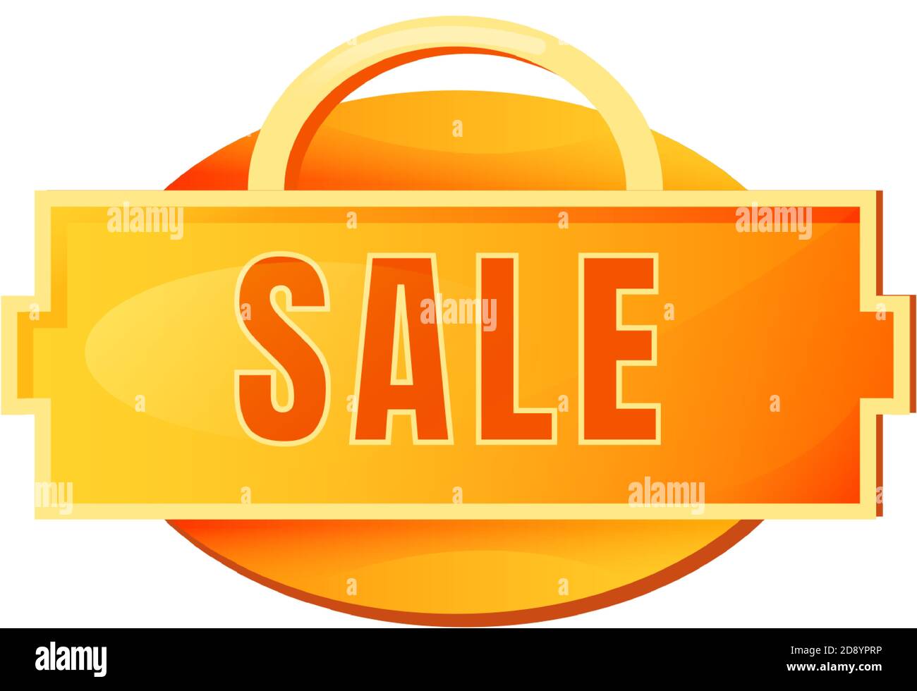 Sale yellow vector board sign illustration Stock Vector Image & Art - Alamy