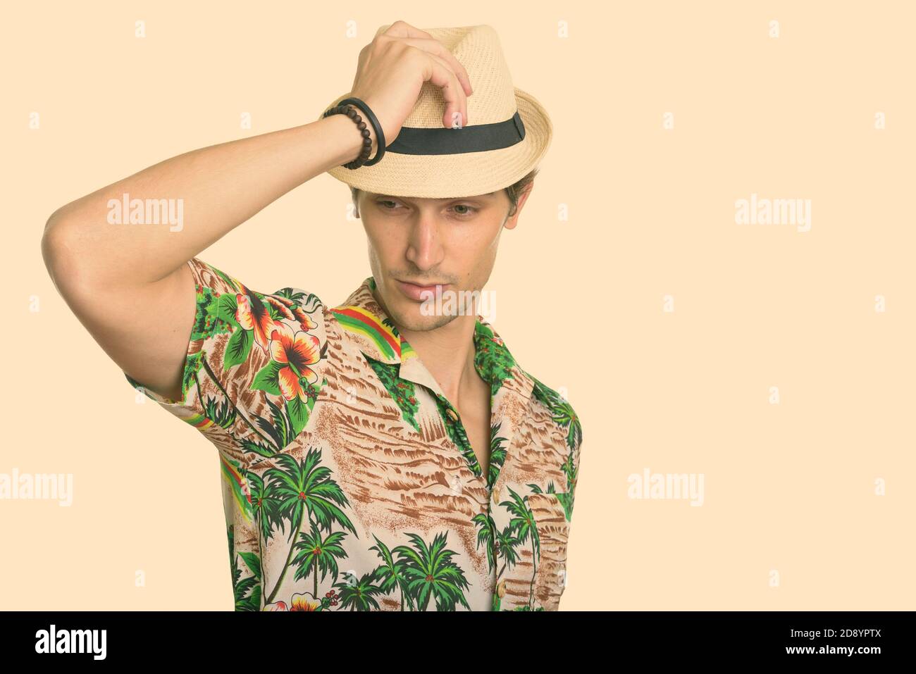 Pose with hat hi-res stock photography and images - Alamy