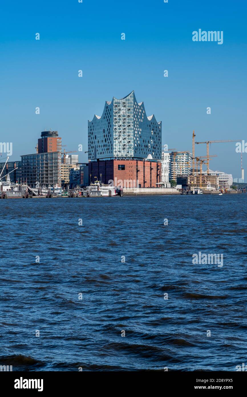 The Elbphilharmonie is a concert hall in the HafenCity quarter of ...