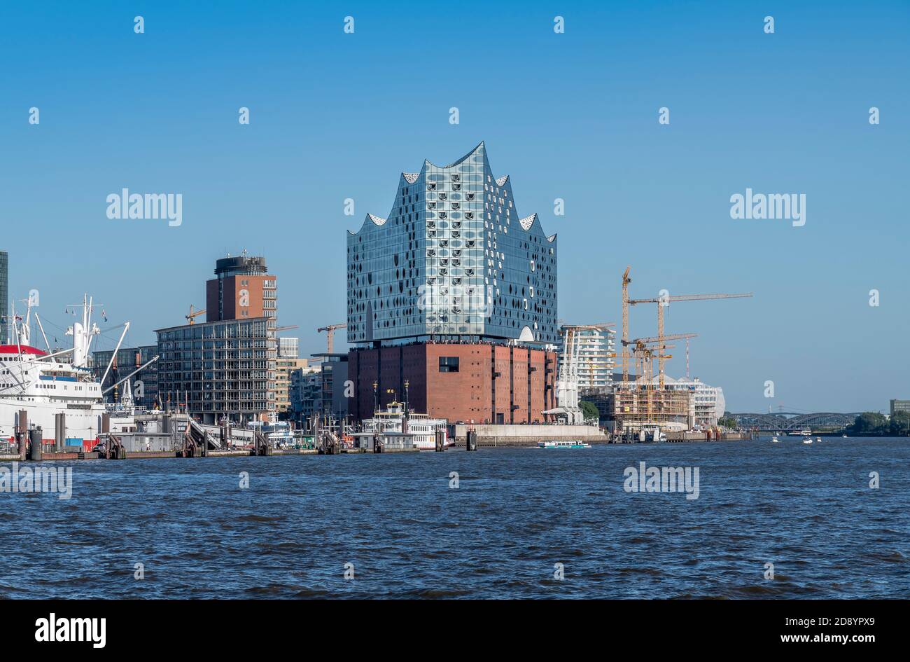 The Elbphilharmonie is a concert hall in the HafenCity quarter of ...