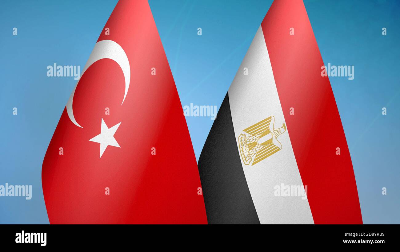 Turkey egypt flag hi-res stock photography and images - Alamy