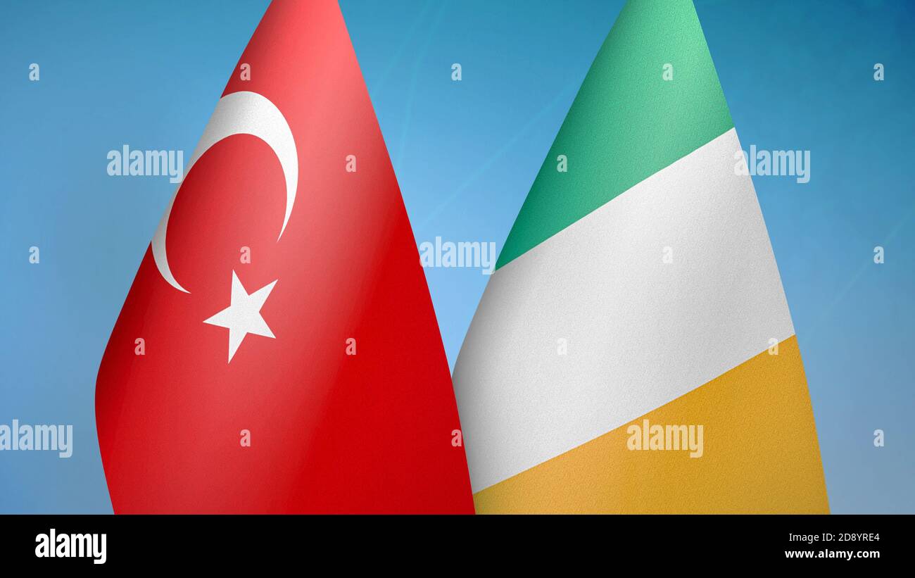 Turkey ireland flags hi-res stock photography and images - Alamy