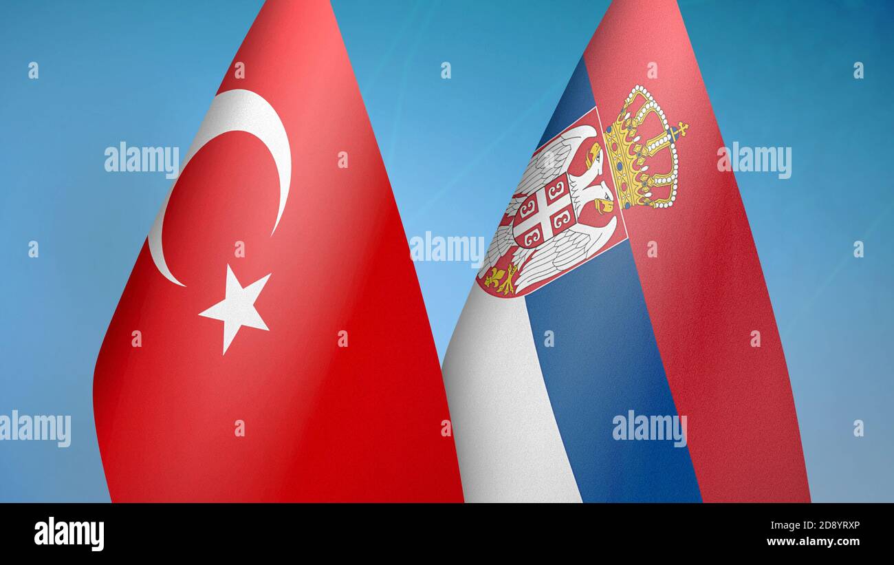 Serbia turkey flag hi-res stock photography and images - Alamy