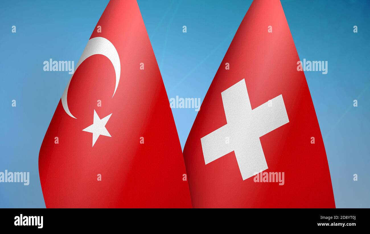 Switzerland Turkey Flag High Resolution Stock Photography and Images ...
