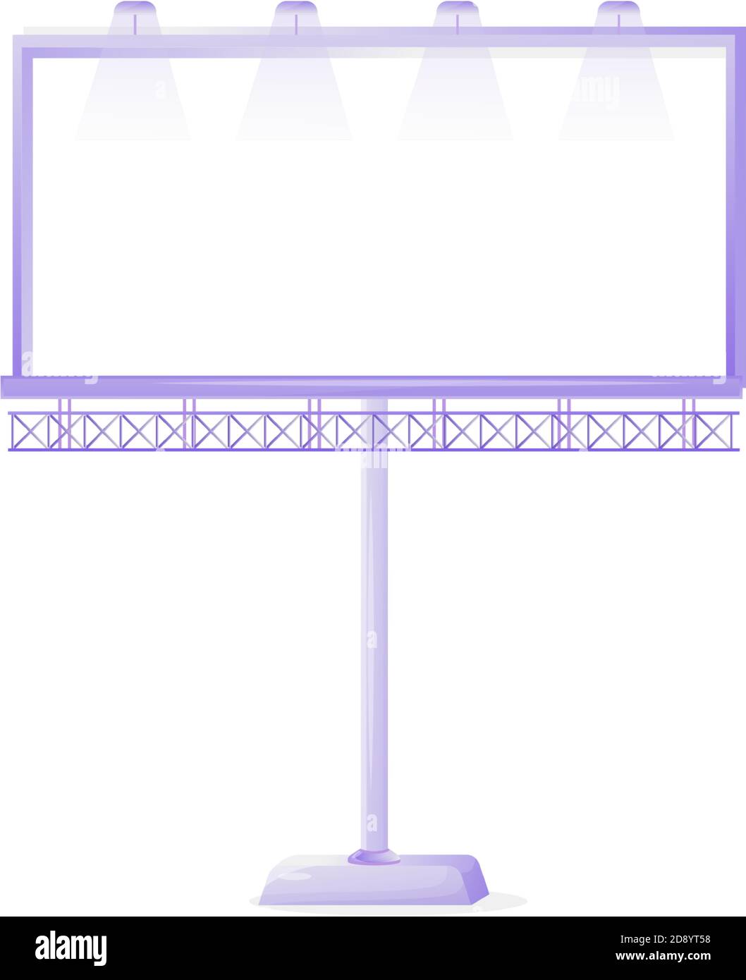 Large vector advert board sign illustration Stock Vector Image & Art ...