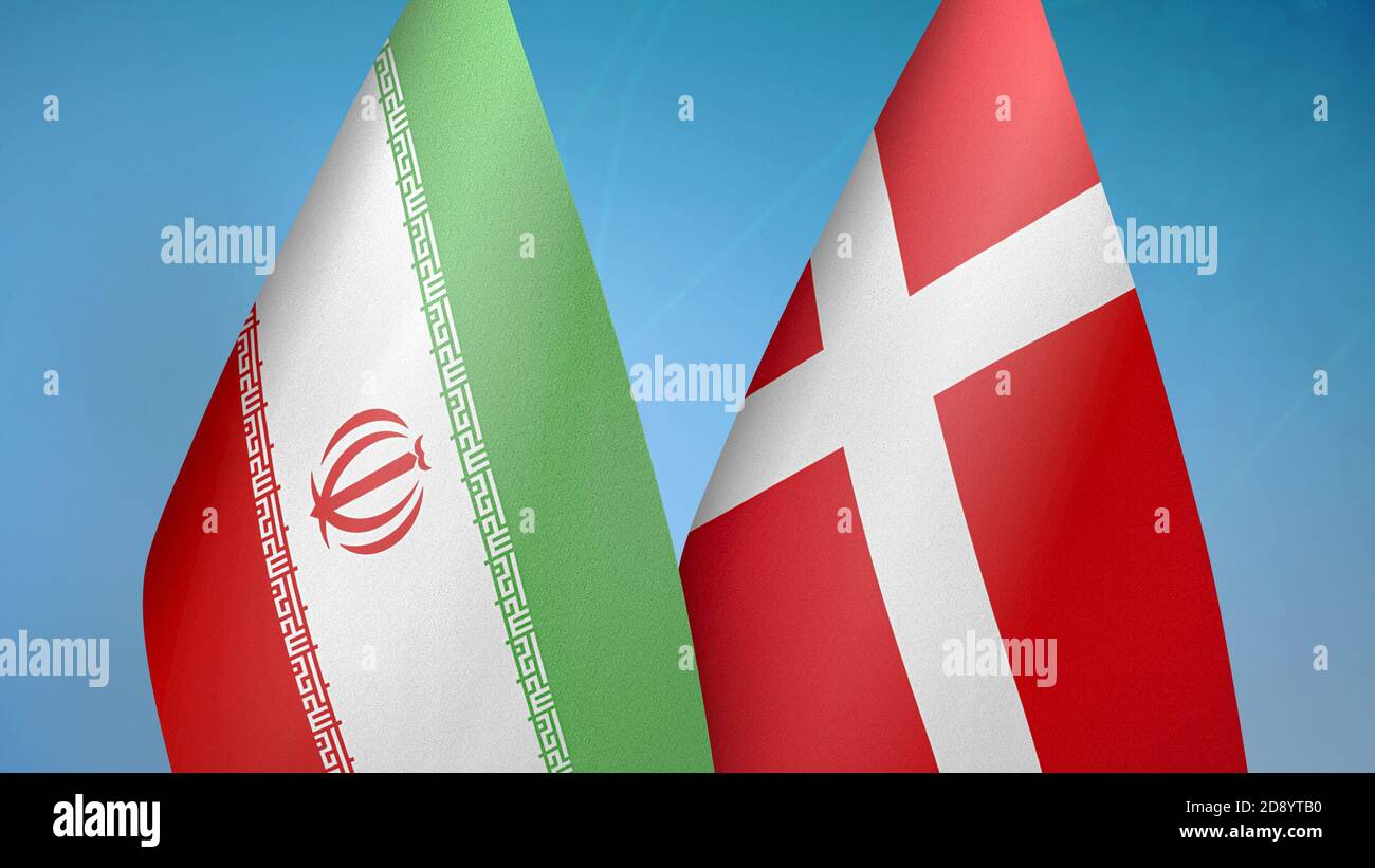 Iran denmark flag hi-res stock photography and images - Alamy