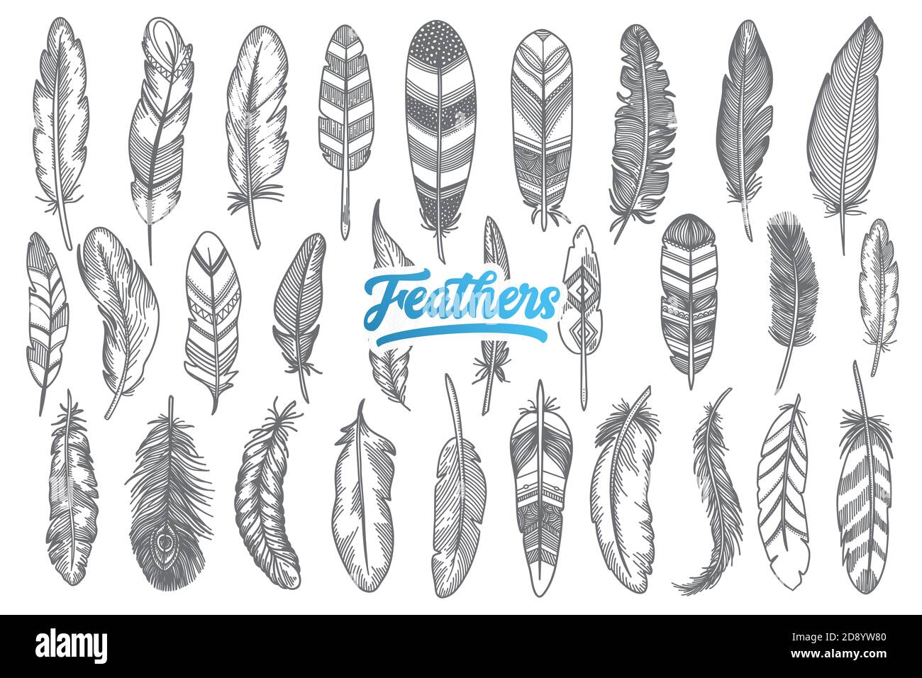 Vector collection set different Cut Out Stock Images & Pictures - Alamy