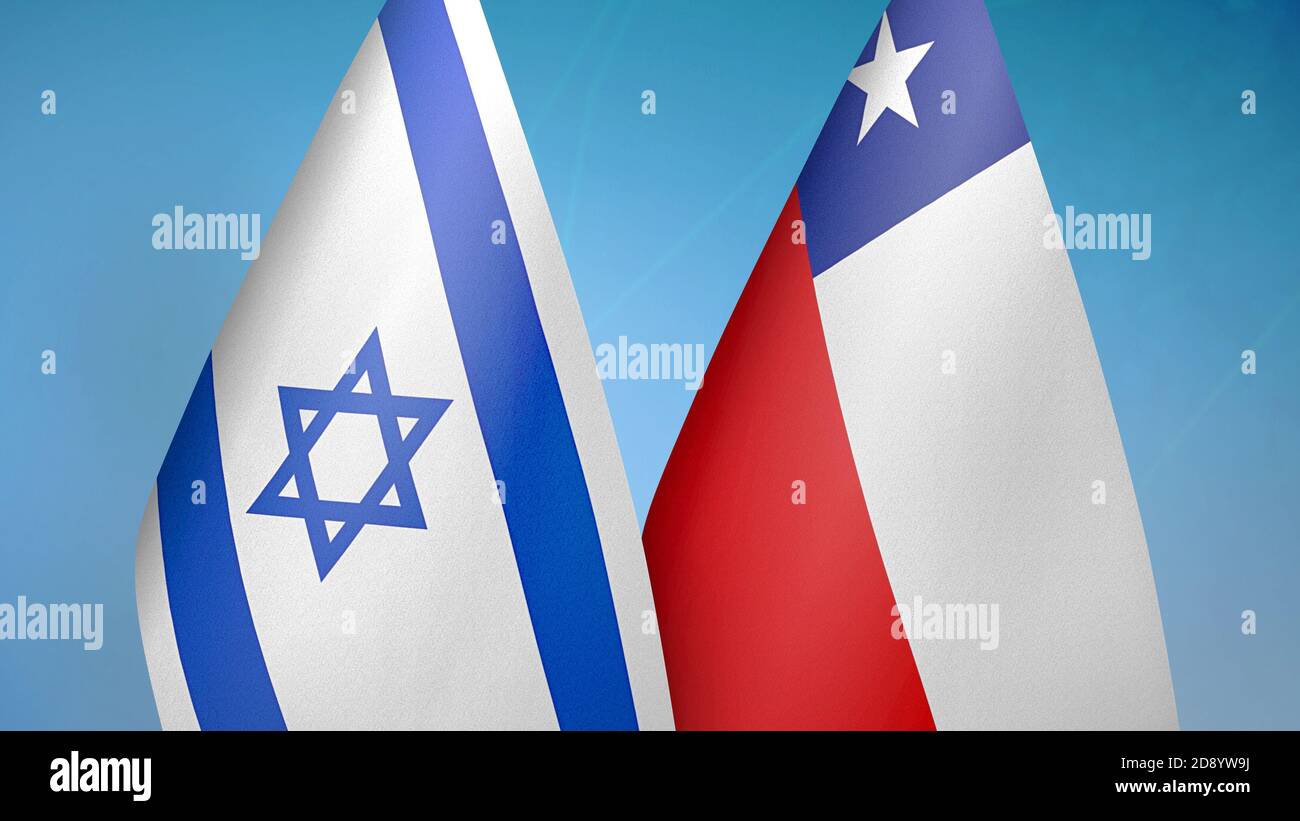 Israel chile flag hi-res stock photography and images - Alamy