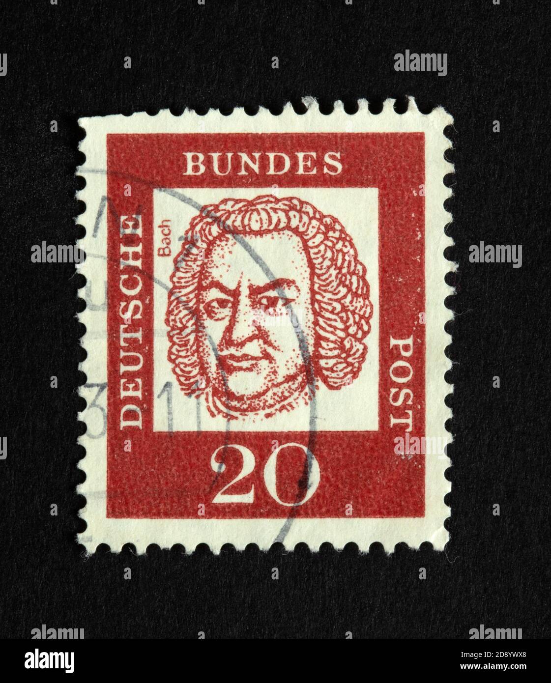 German postage stamp Stock Photo - Alamy