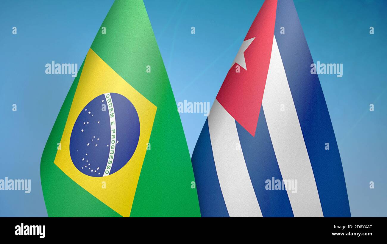 Cuba brazil flag hi-res stock photography and images - Alamy
