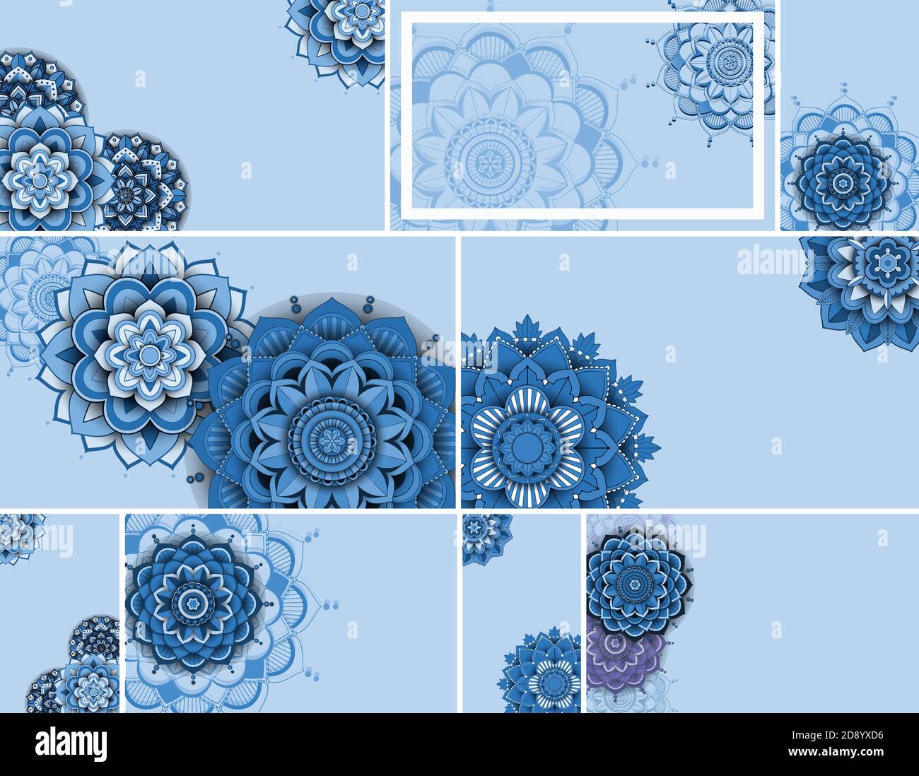 Beautiful mandala design background illustration Stock Vector Image ...