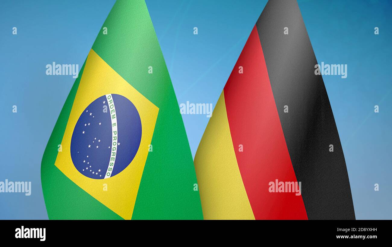 Flags brazil germany 3d hi-res stock photography and images - Alamy