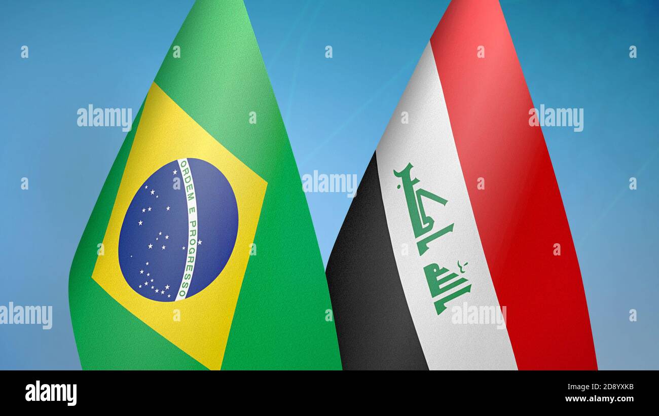 Iraq brazil flag hi-res stock photography and images - Alamy