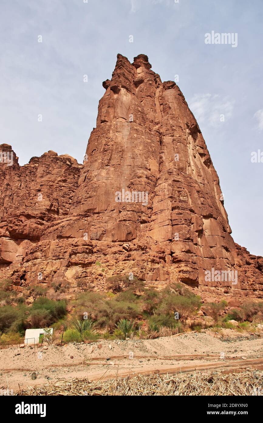 Wadi Disah, Al Shaq canyon, Saudi Arabia Stock Photo - Alamy