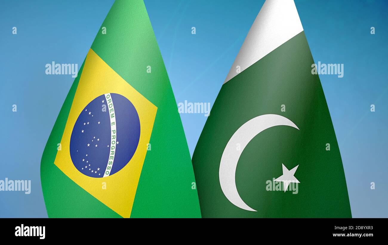 Pakistan brazil flag hi-res stock photography and images - Alamy
