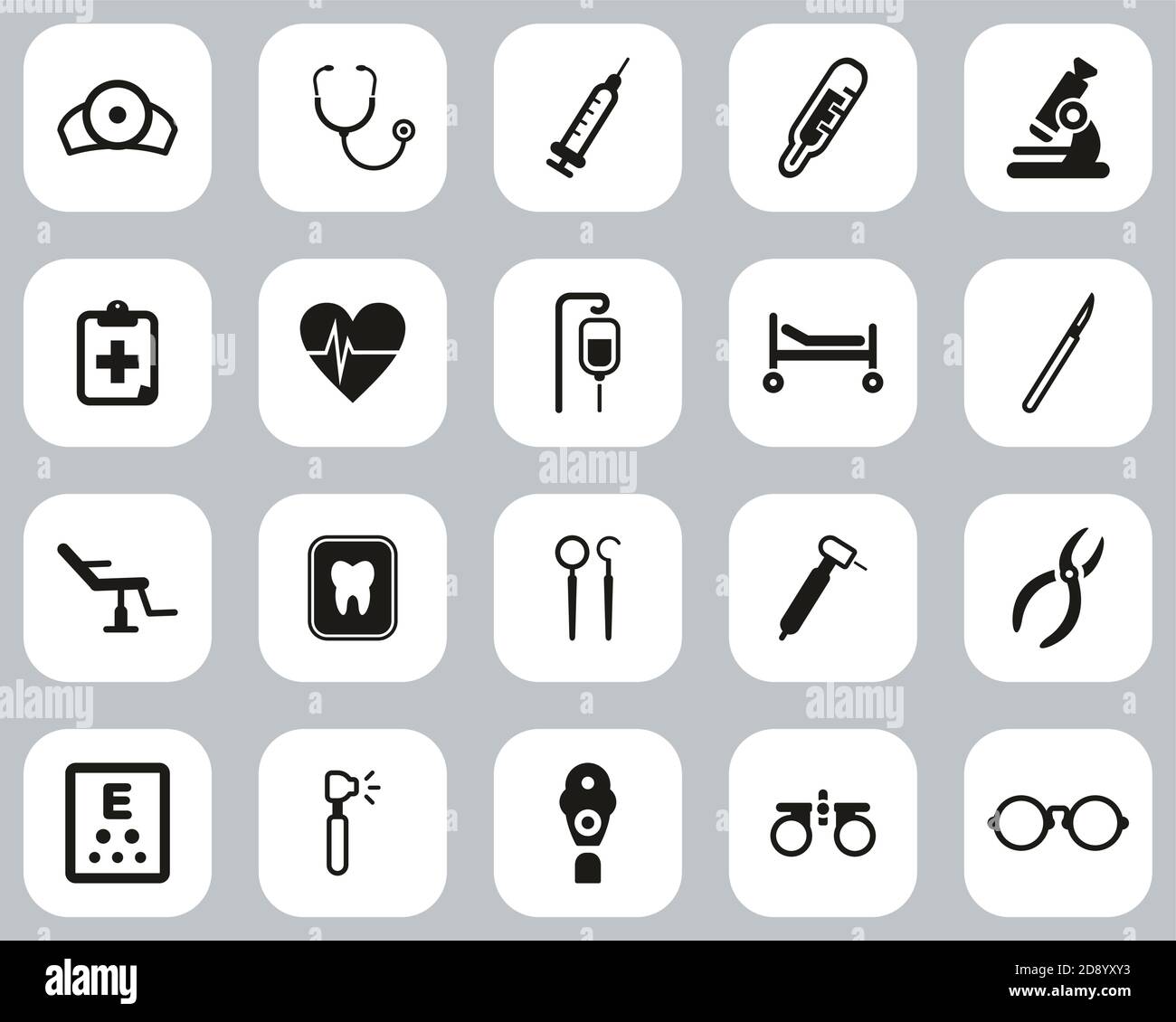 Big flashlight icon flat Stock Vector Images - Alamy