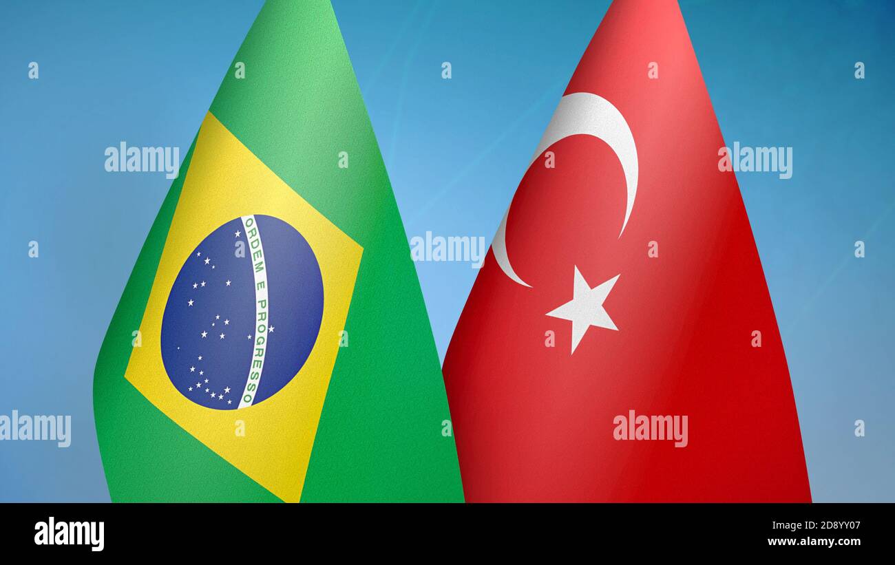 Turkey brazil flag hi-res stock photography and images - Alamy