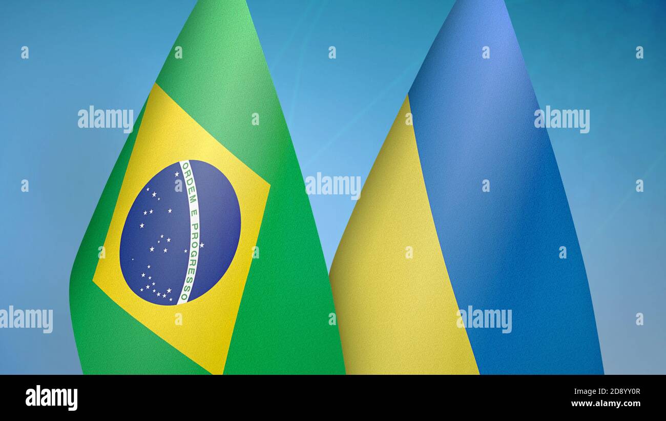 Brazil ukraine flag hi-res stock photography and images - Alamy