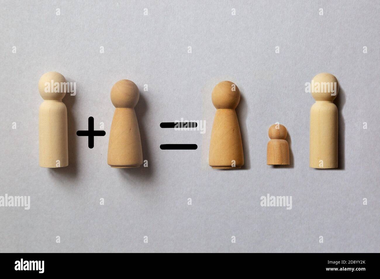 The union of a man and a woman leads to the creation of a family and ...