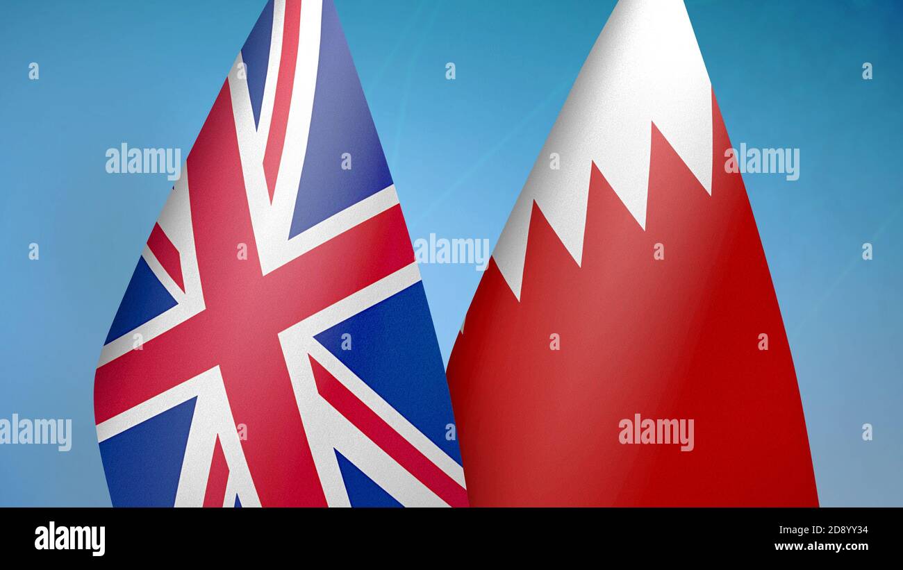 Bahrain united kingdom flag hi-res stock photography and images - Alamy