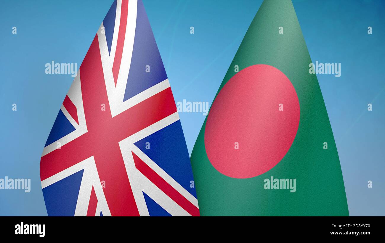 Bangladesh united kingdom flag hi-res stock photography and images - Alamy