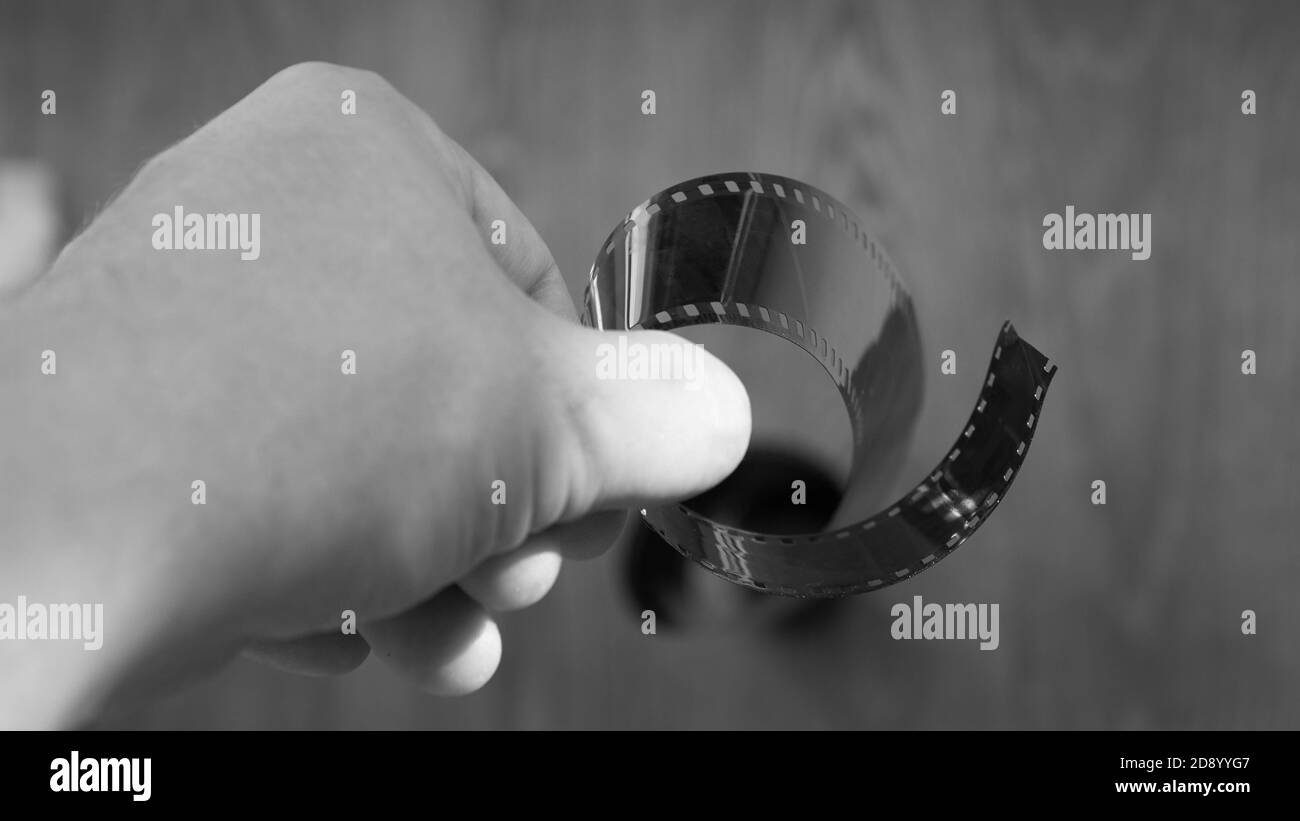 Antique film reel Black and White Stock Photos & Images - Alamy