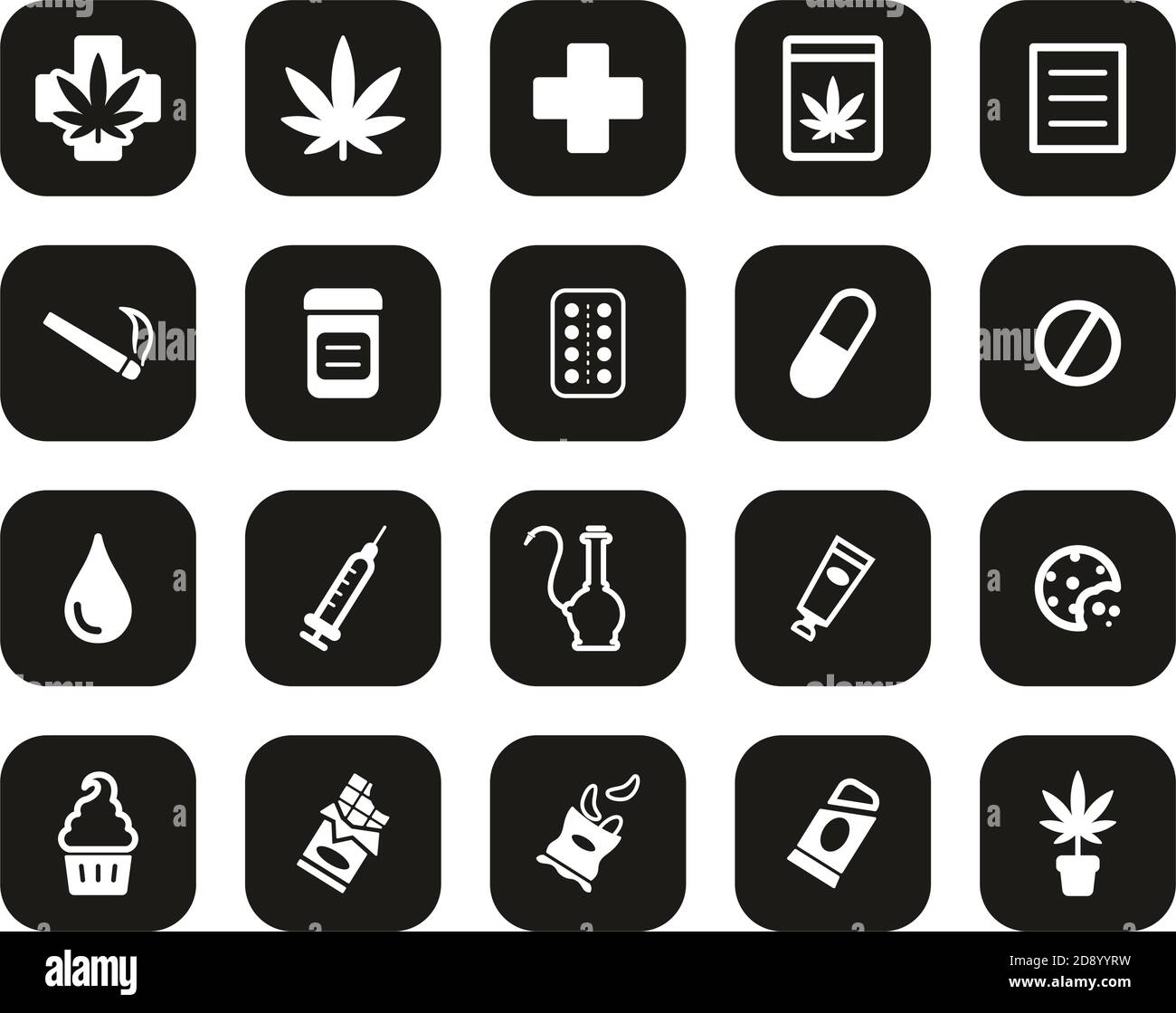 Pharmacy oil marijuana on Stock Vector Images - Alamy