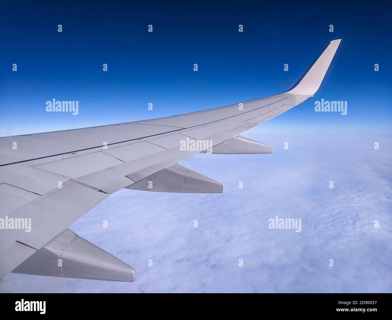 Airplane flying view from inside hi-res stock photography and images ...