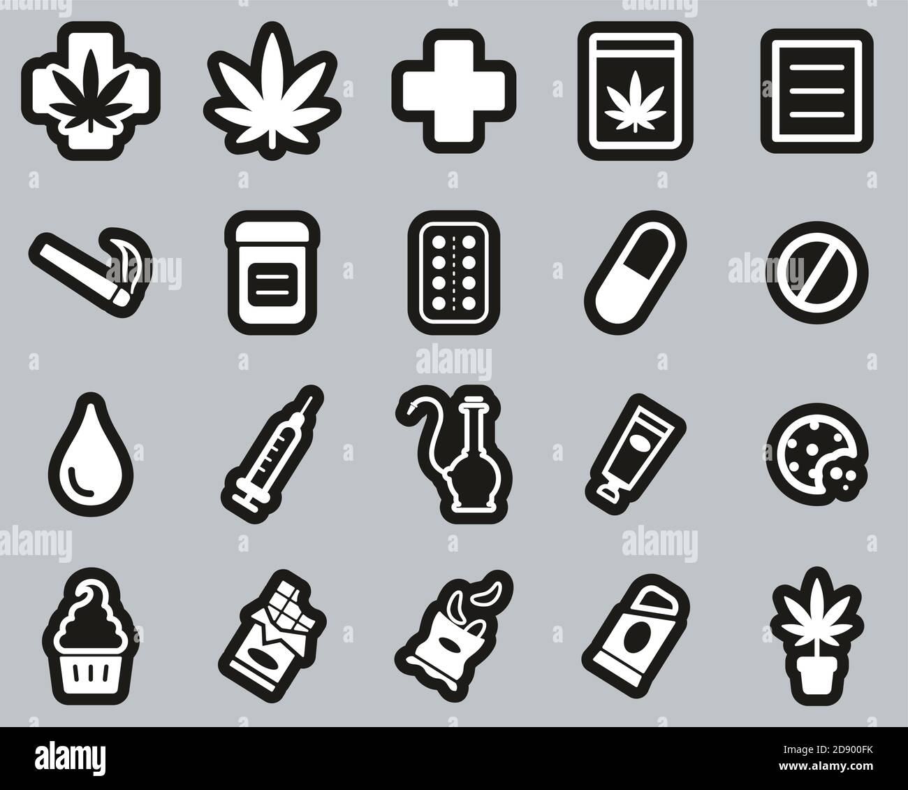 Pharmacy oil marijuana on Stock Vector Images - Alamy