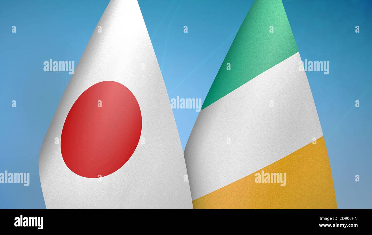 Japan ireland flag hi-res stock photography and images - Alamy