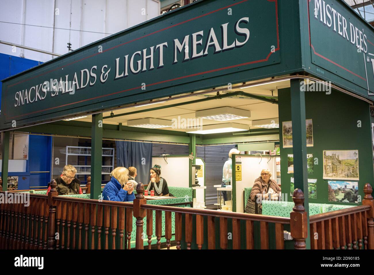 Halifax Borough Market Stock Photo - Alamy