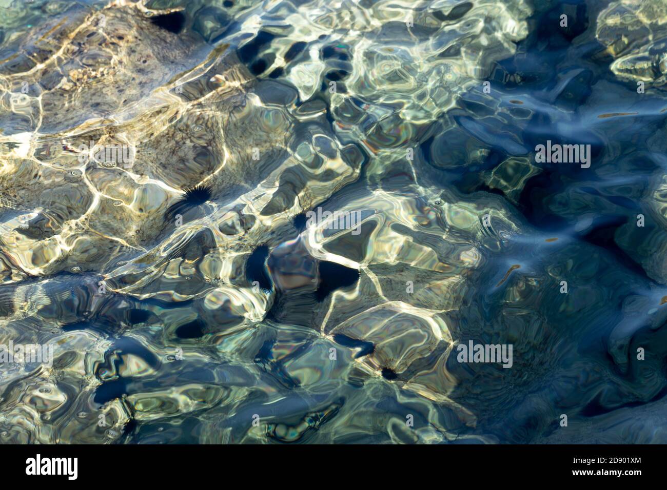 Sea surface ripples Stock Photo - Alamy