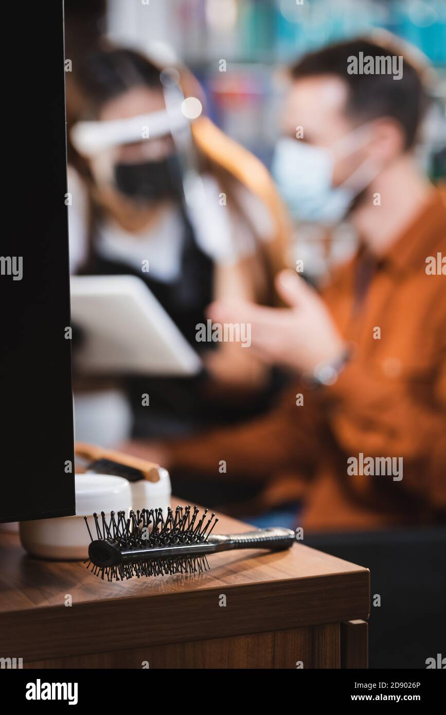 Haircut ppe hi-res stock photography and images - Alamy