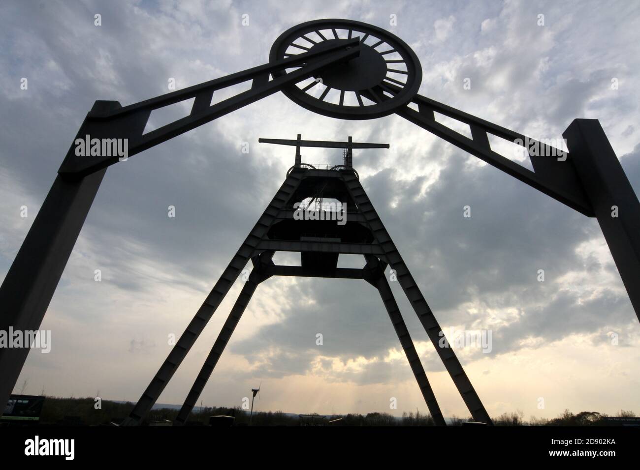 Auchincleck, East Ayrshire, Scotland, UK .The Barony A-Frame is a ...
