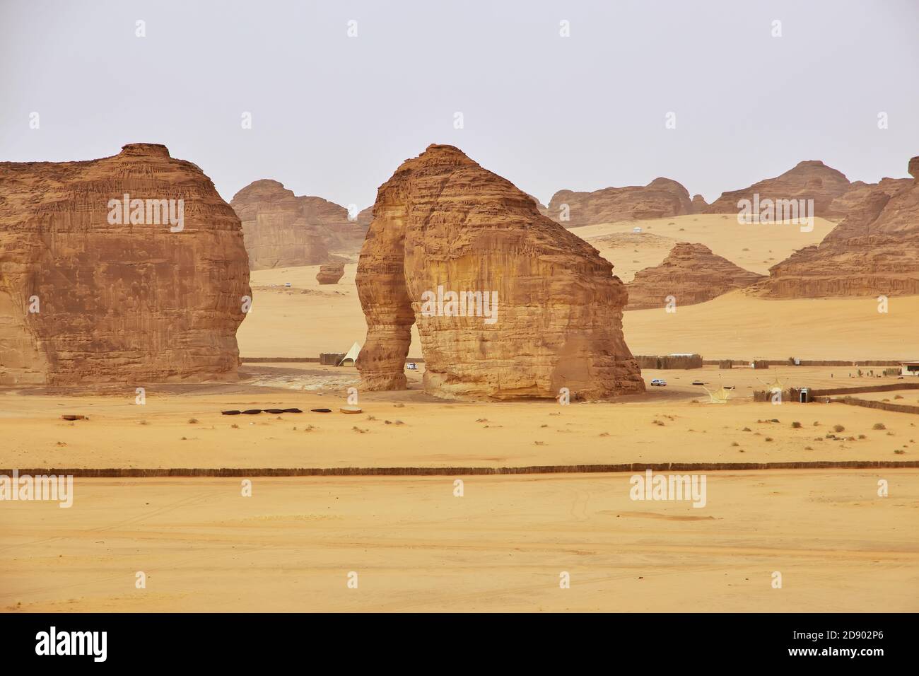 Stone Elephant in the desert close Al Ula, Saudi Arabia Stock Photo - Alamy