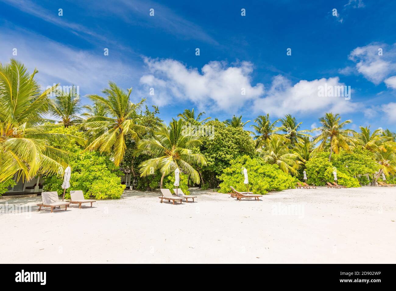 Coco palm beach resort hi-res stock photography and images - Alamy