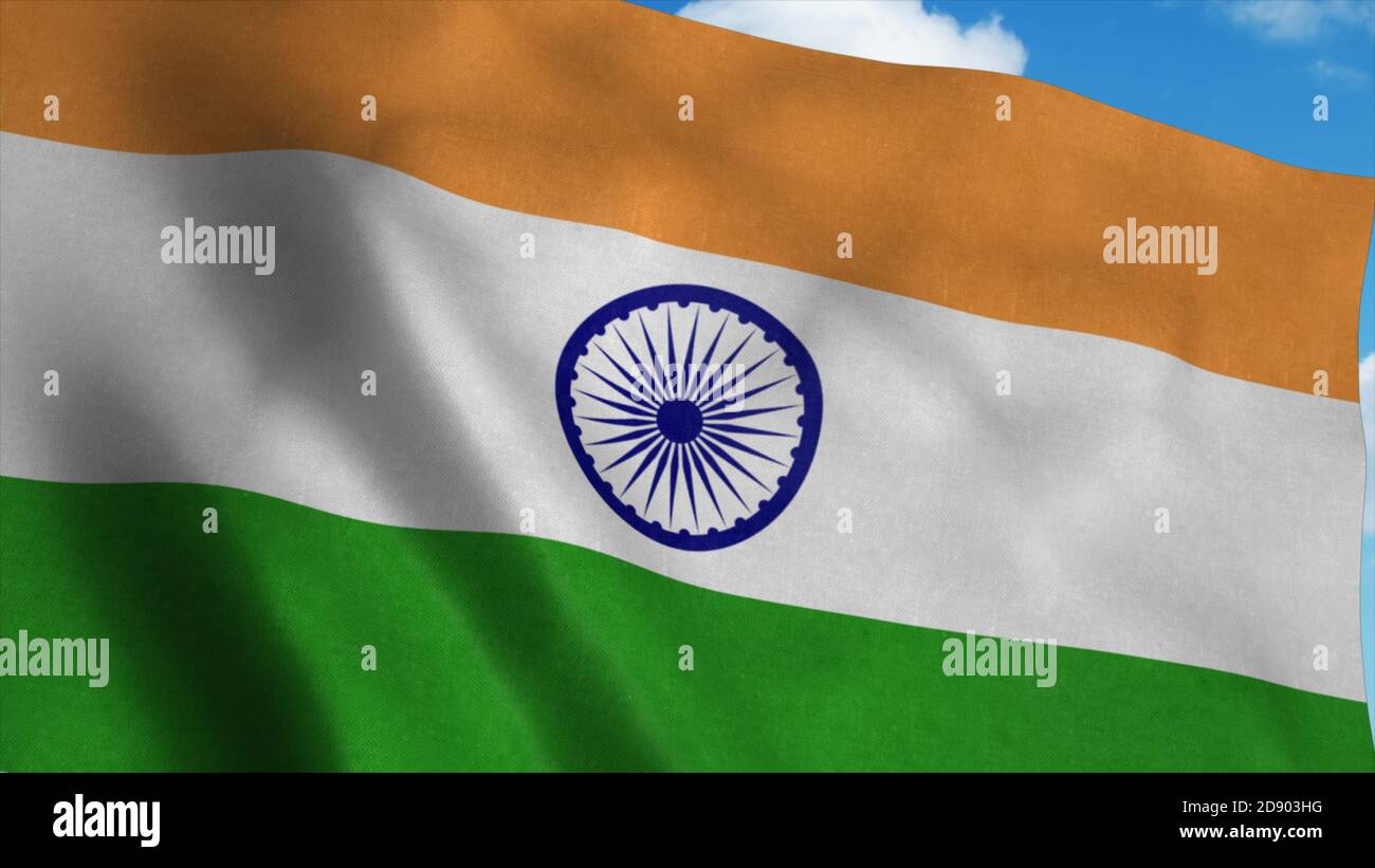 Indian National Flag Animated