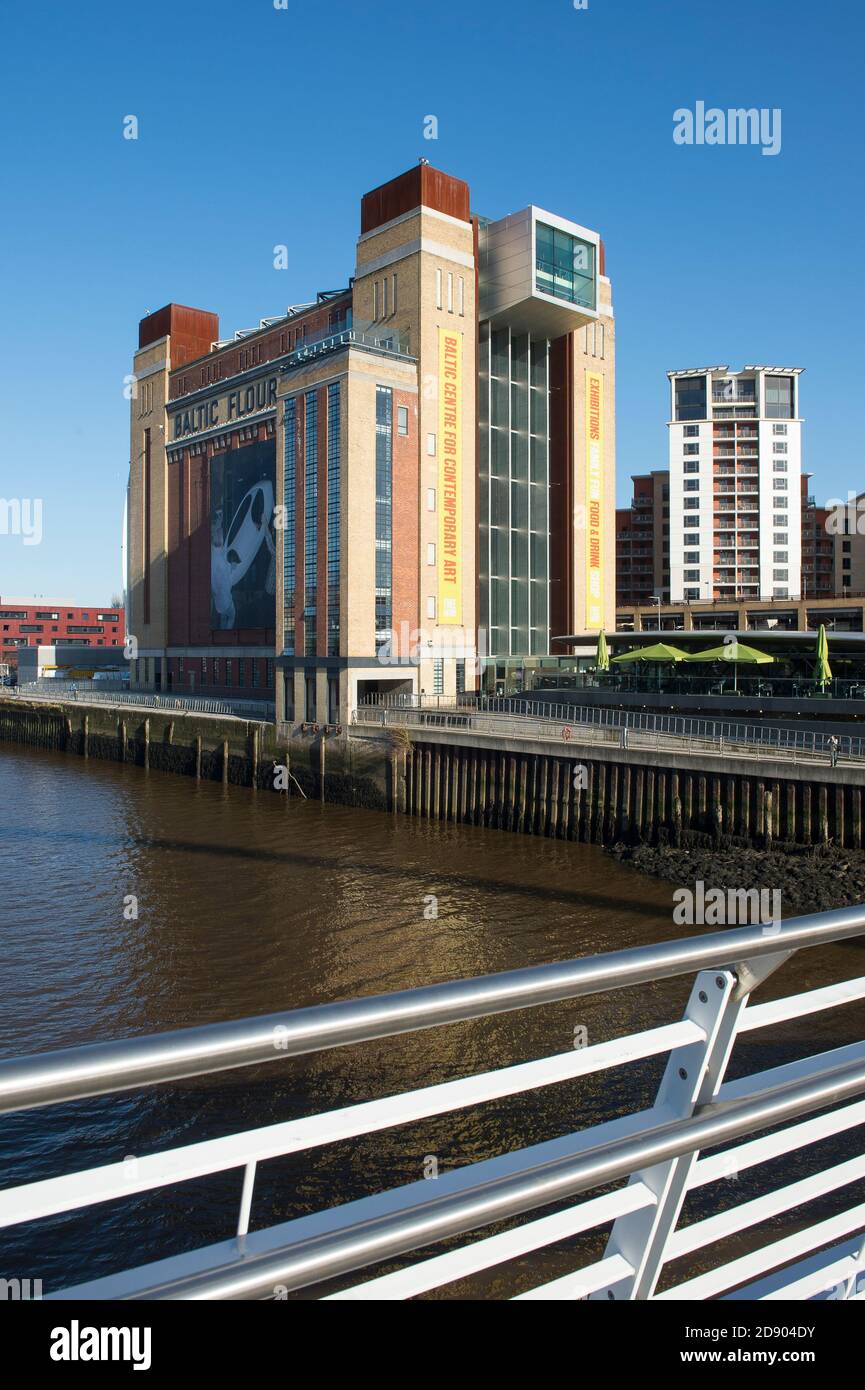 The Baltic Centre for Contemporary Art in Gateshead, Tyneside, North ...