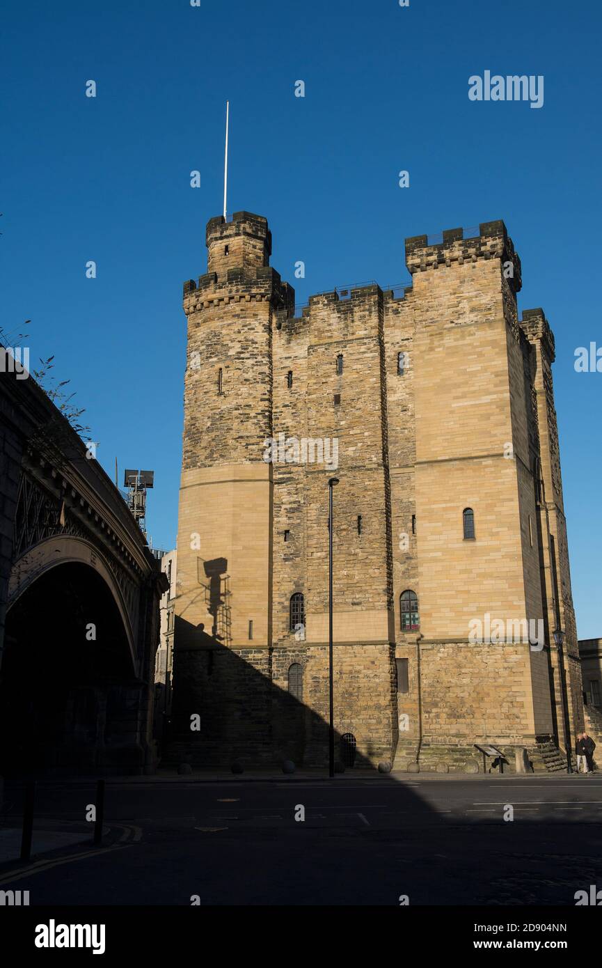 The Castle, Newcastle upon Tyne, North East England Stock Photo - Alamy