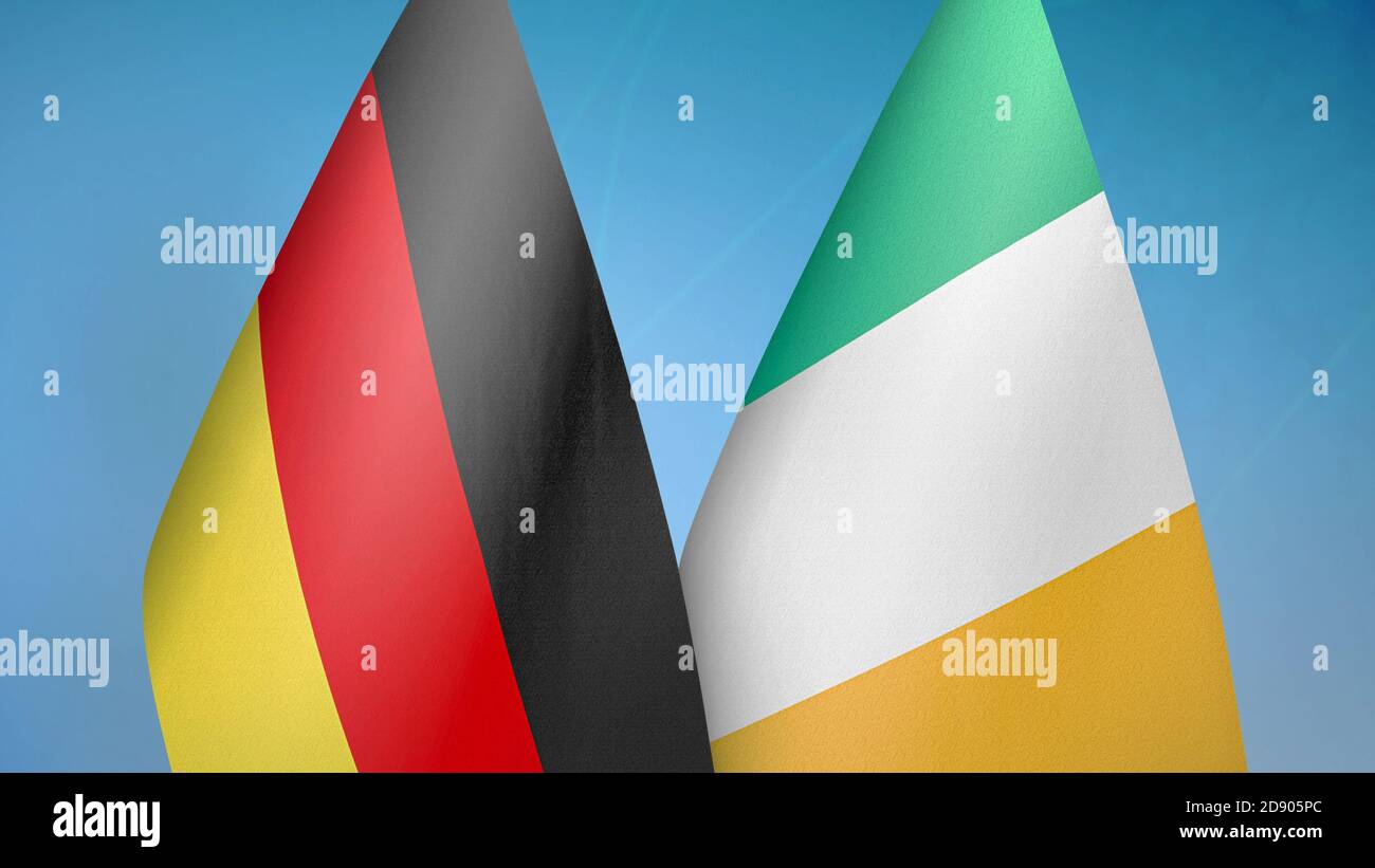 Irish and german flags hi-res stock photography and images - Alamy