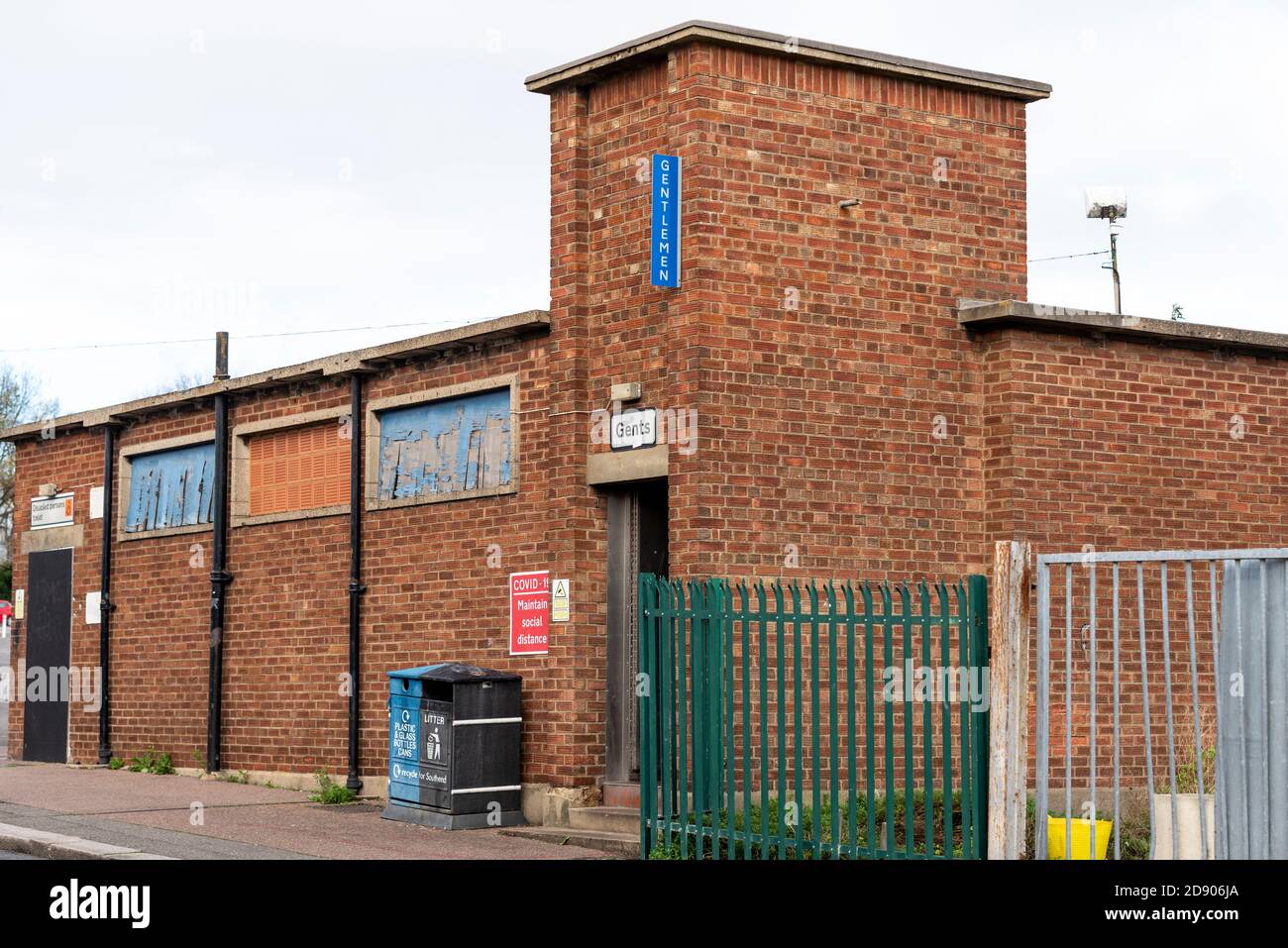 Toilets in Lucy Road, Southend on Sea, Essex, UK, adjacent to Seaway ...