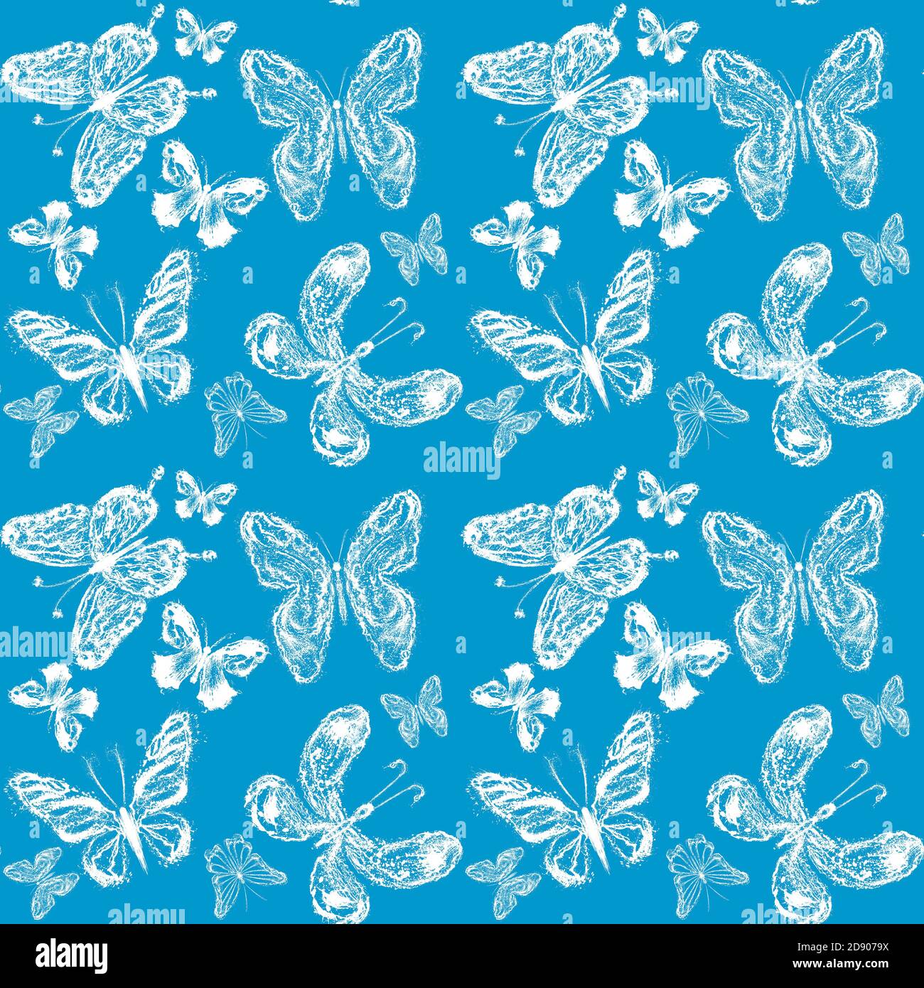 Abstract Abstract butterfly seamless pattern. Can be used as fabric ...