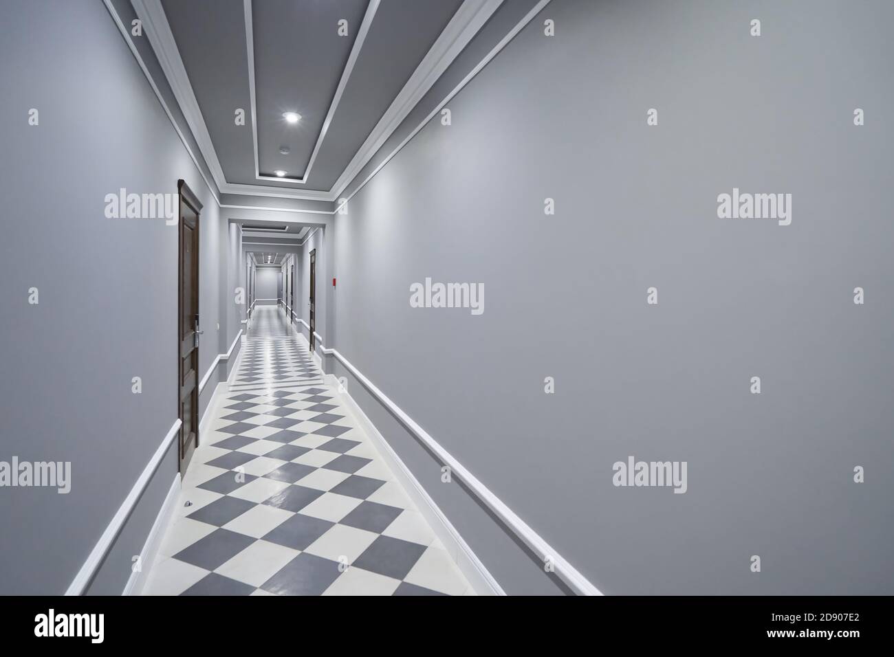 Hotel corridor design hi-res stock photography and images - Alamy