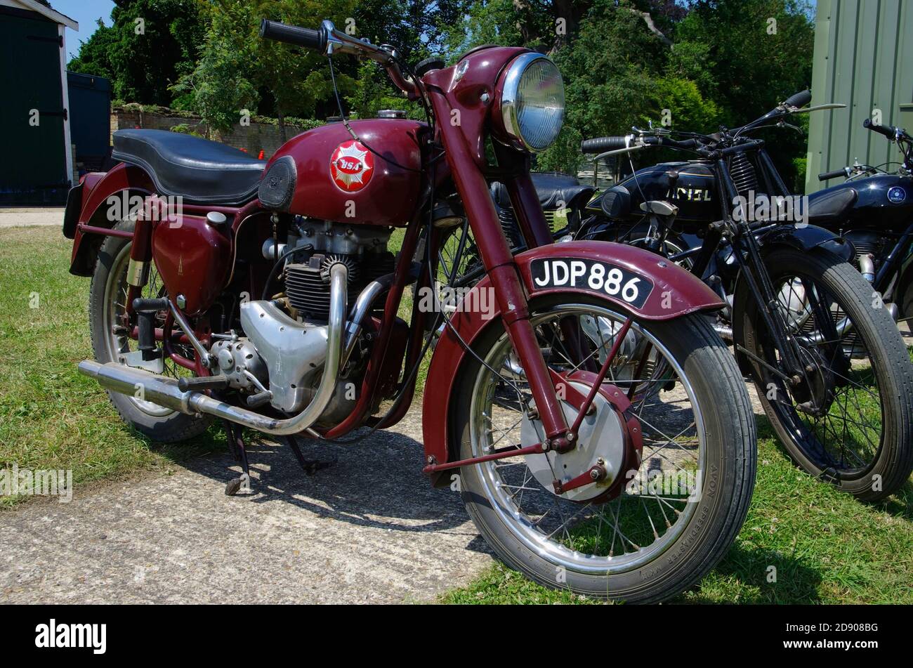 BSA A7 Shuttleworth Collection Stock Photo - Alamy