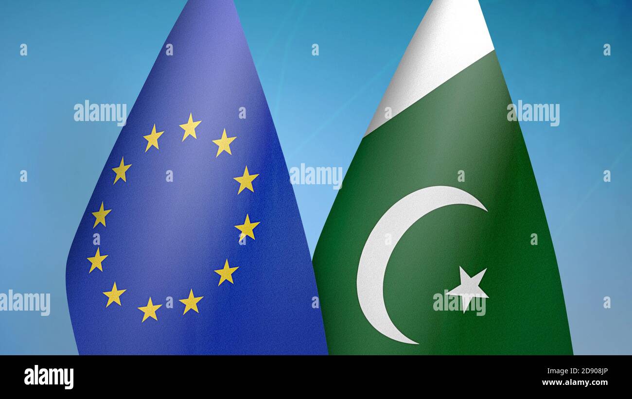 European union pakistan flag hi-res stock photography and images - Alamy