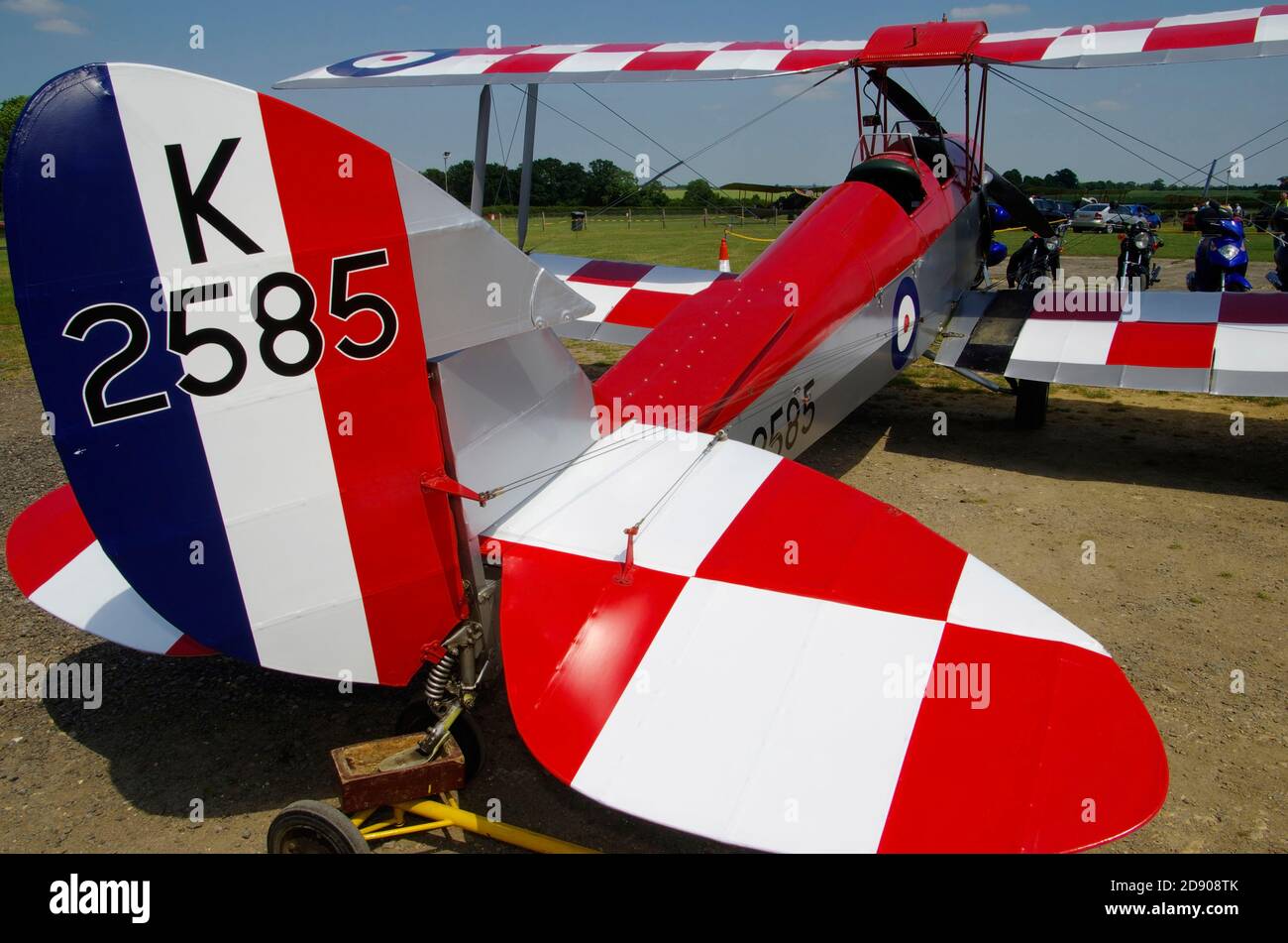 de Havilland DH82 Tiger Moth Stock Photo - Alamy